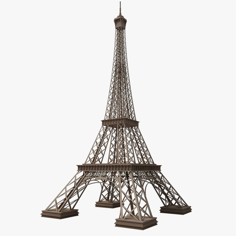 Eiffel Tower 3d Max