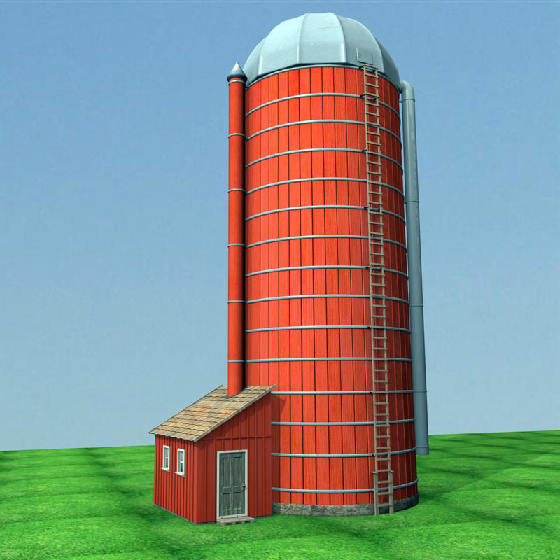 farm silo model