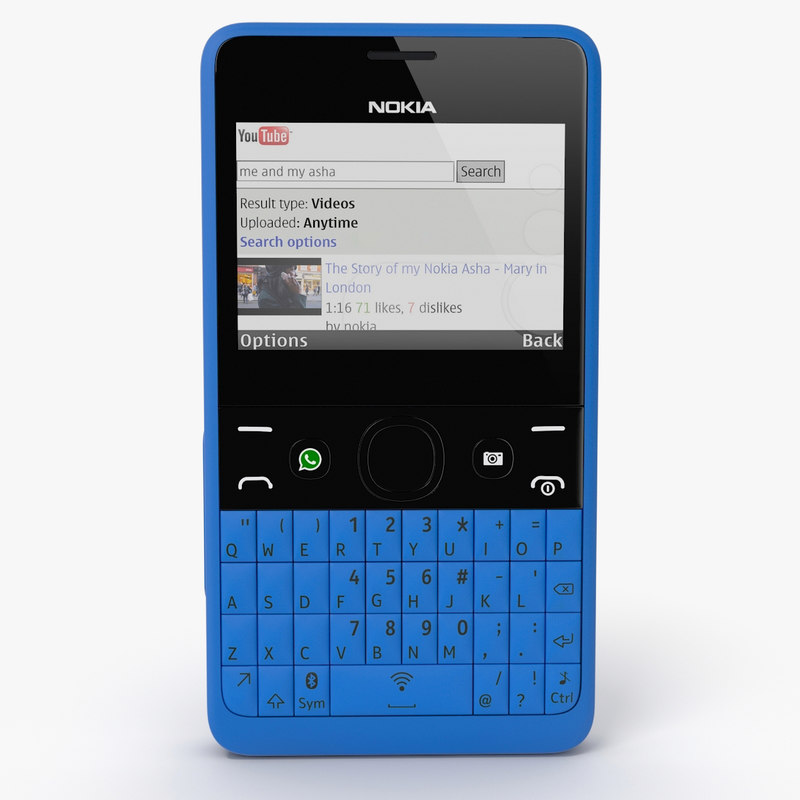 nokia asha 210 3d max