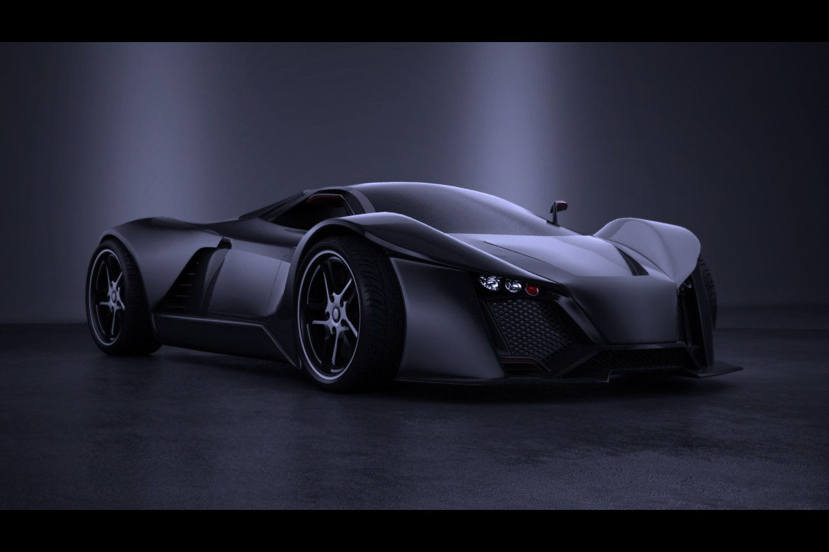 3d model car bolid