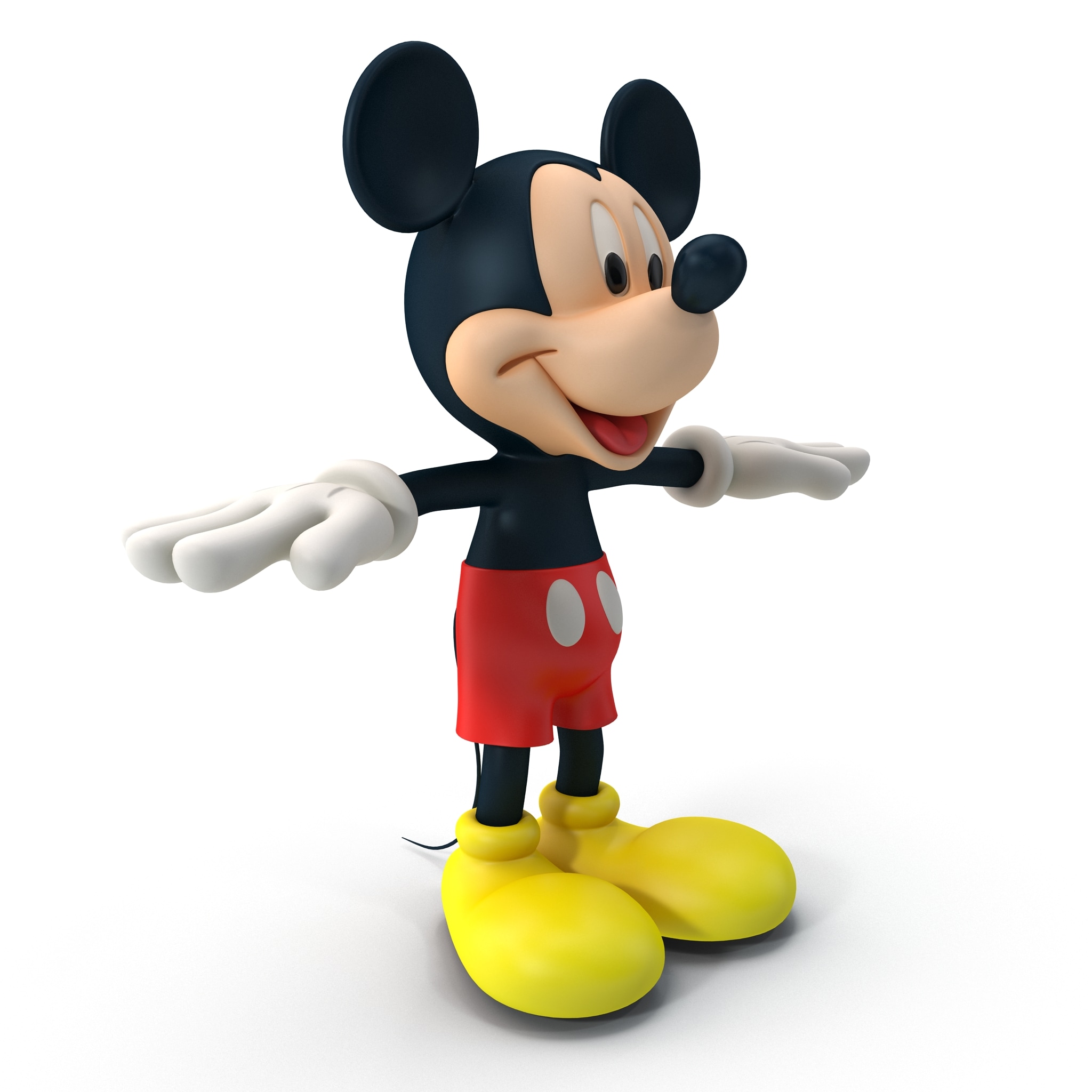 Mickey Mouse 3d Model