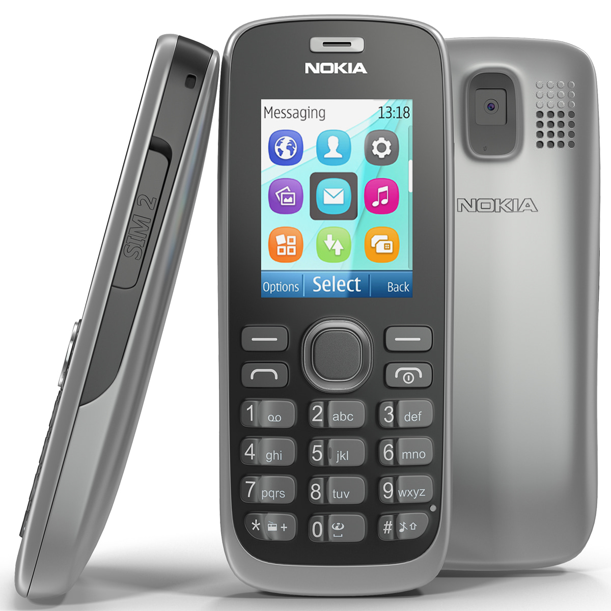 Nokia 112 Gray 3d Model Nokia 112 Gray 3d Model