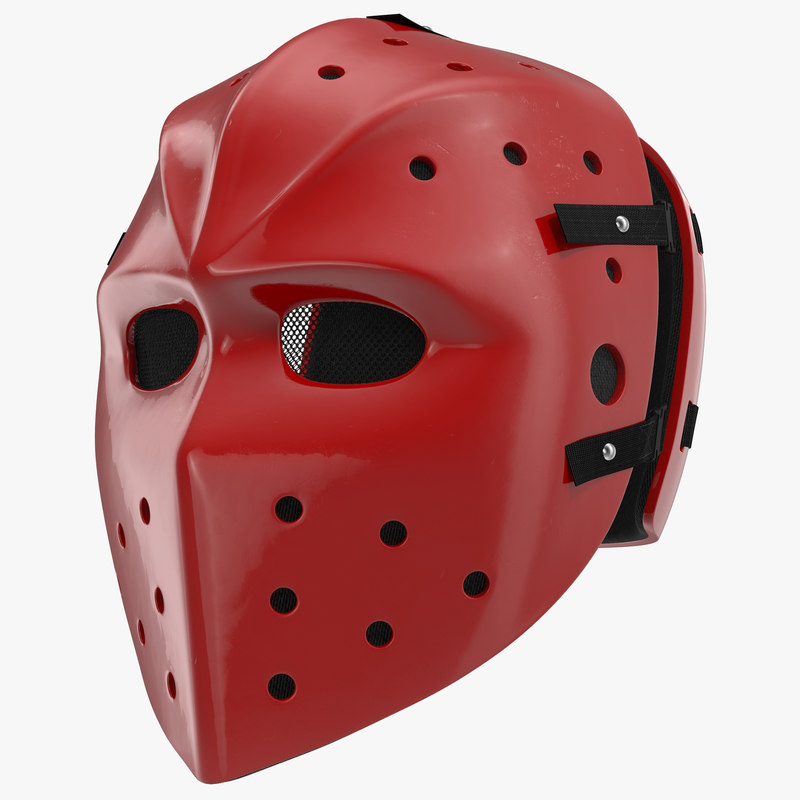 hockey mask 3d c4d